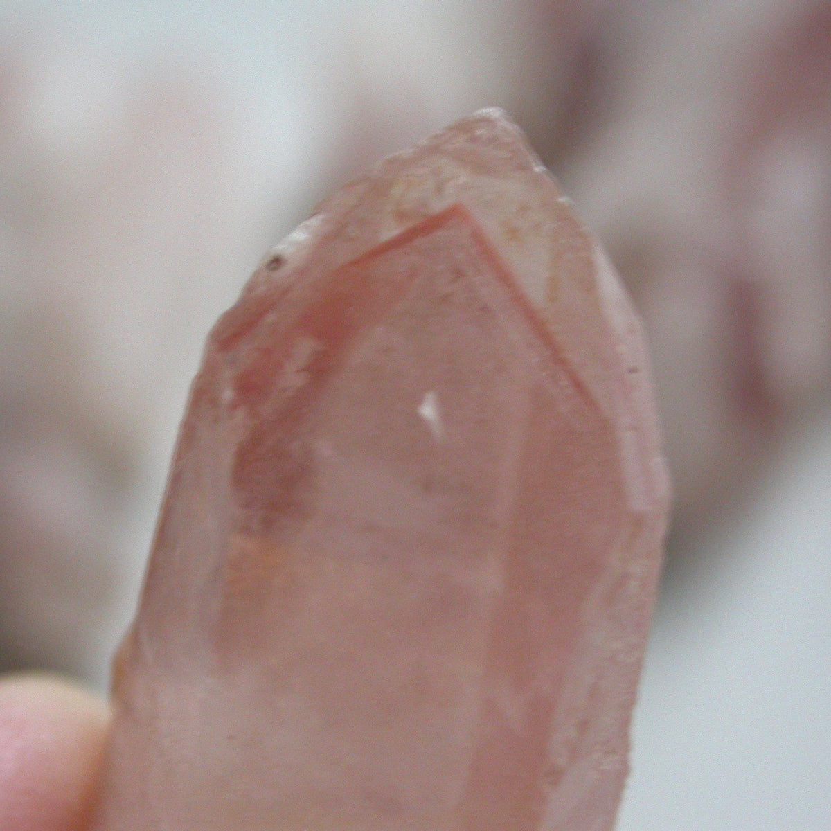 Rare Red Phantom Quartz Crystals – Song of Stones